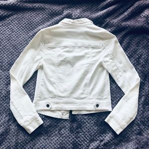 bp | Jackets & Coats | Nordstrom Bp White Denim Jacket | Poshmark